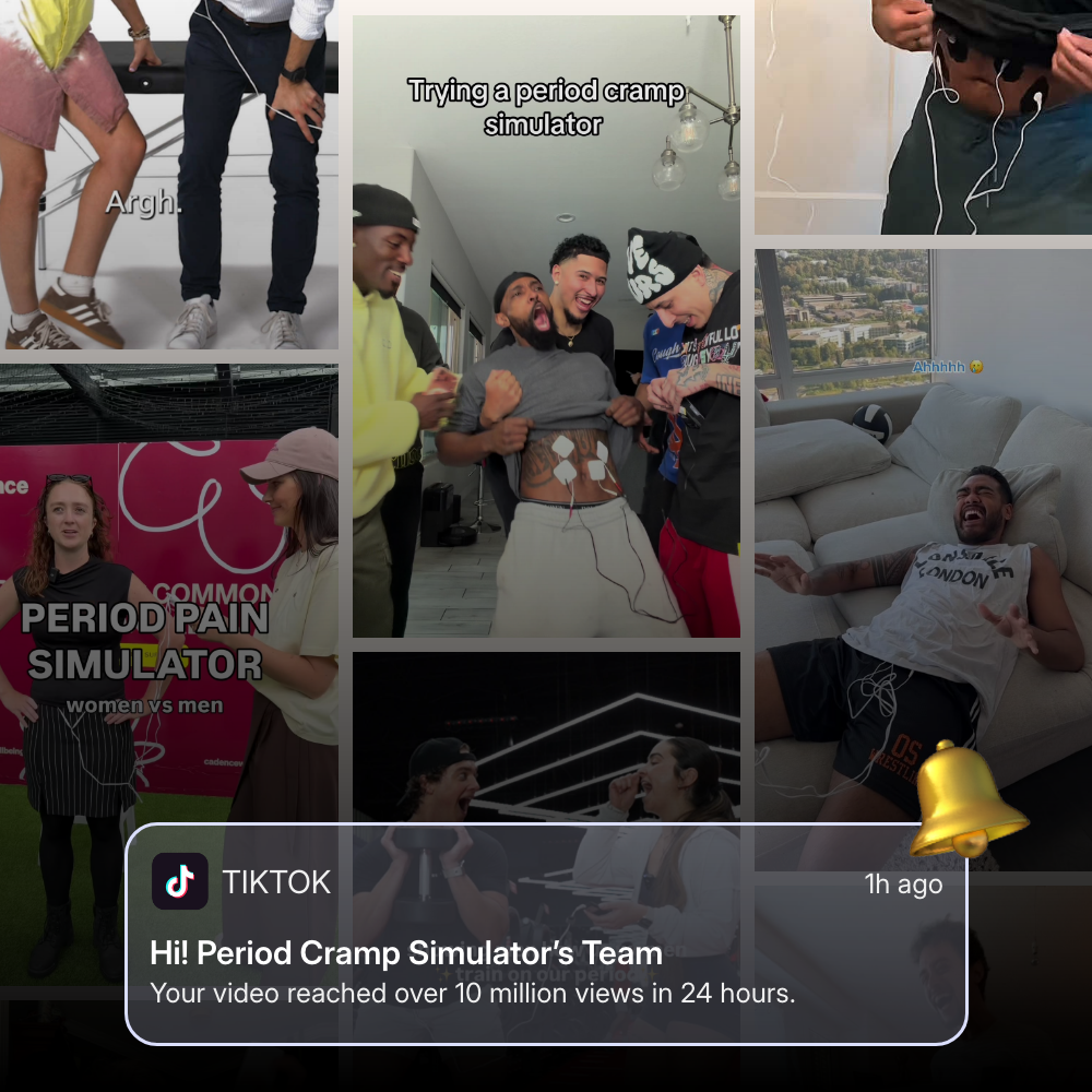 Period Cramp Simulator : Real Menstrual Pain Device for Guys